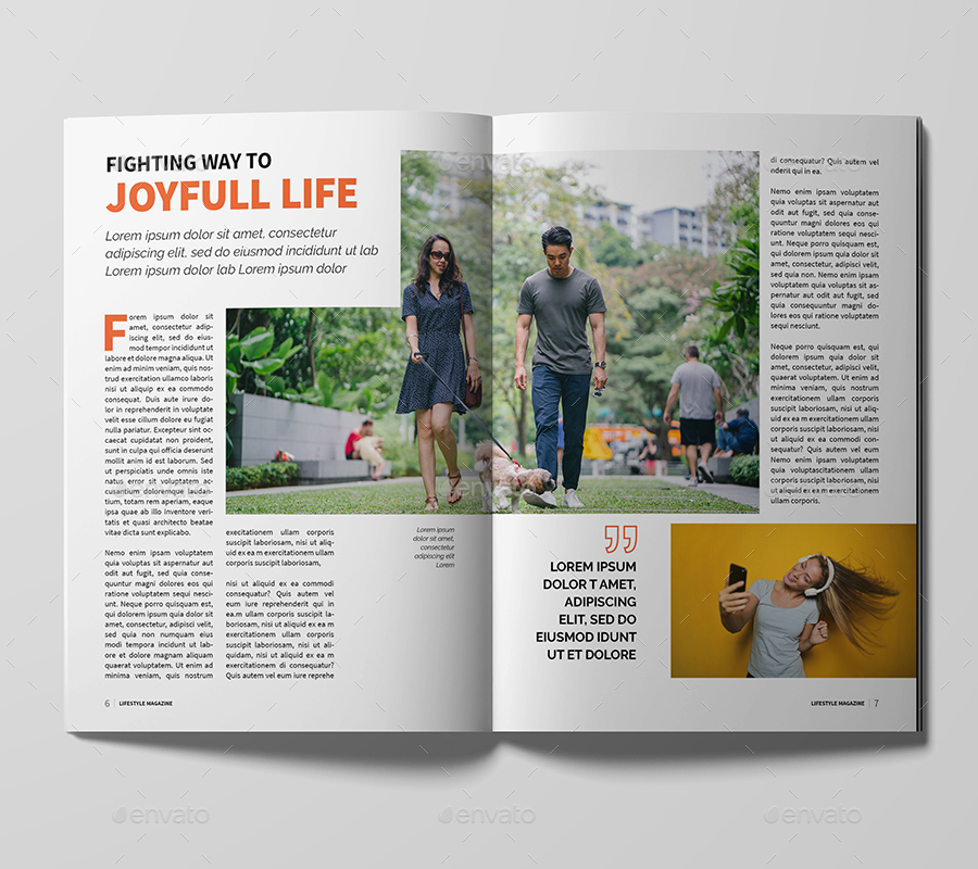 Magazine Template, Print Templates | GraphicRiver