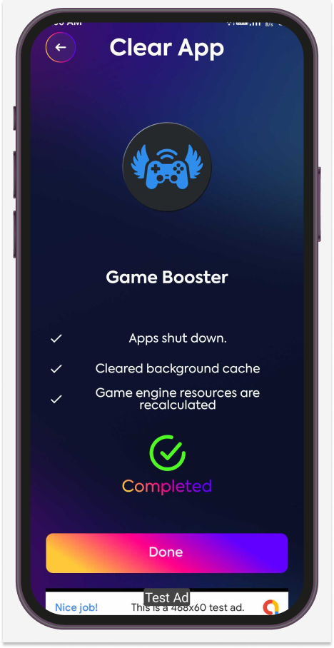 Android Game Booster | Admob Ads | Android by VocsyInfotech | CodeCanyon