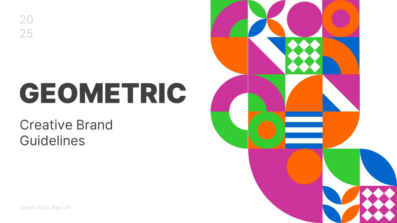 Geometric Brand Guidelines PowerPoint, Presentation Templates ...