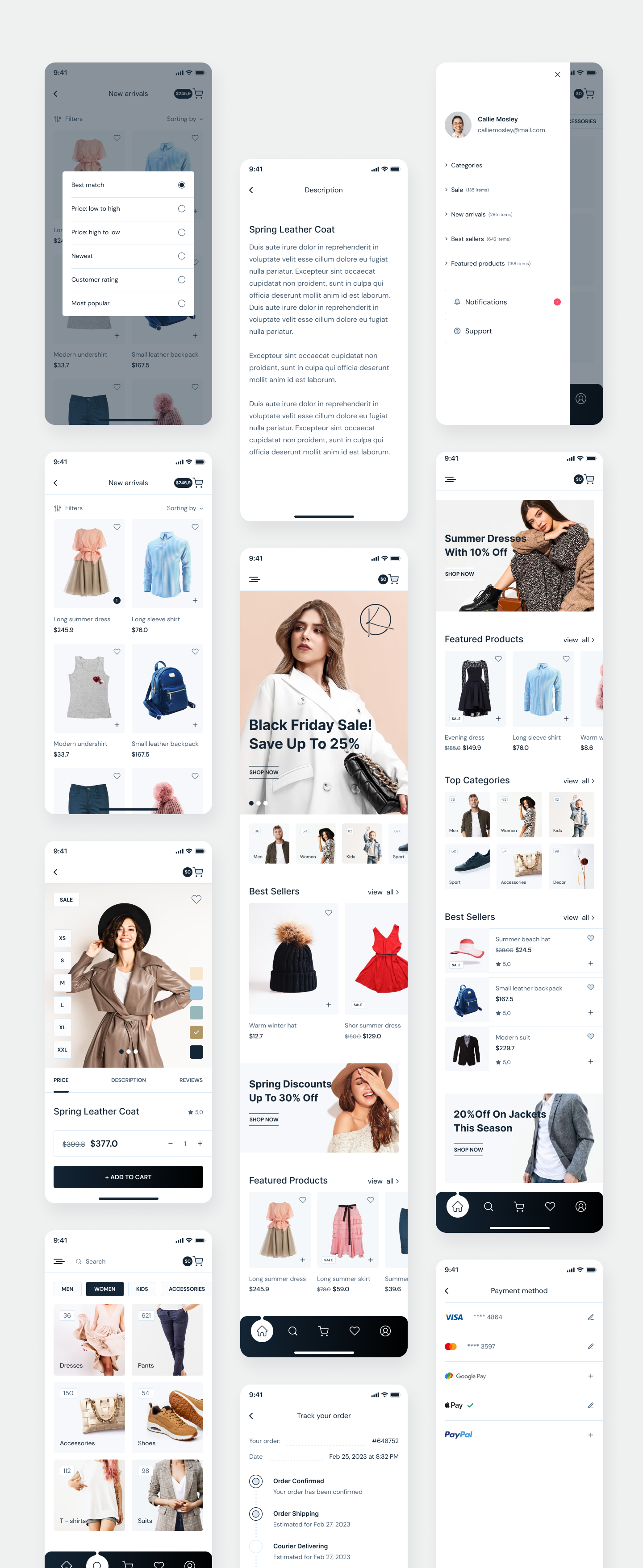 Kastelli - Fashion E-Commerce React Native App | CLI 0.71.8 ...