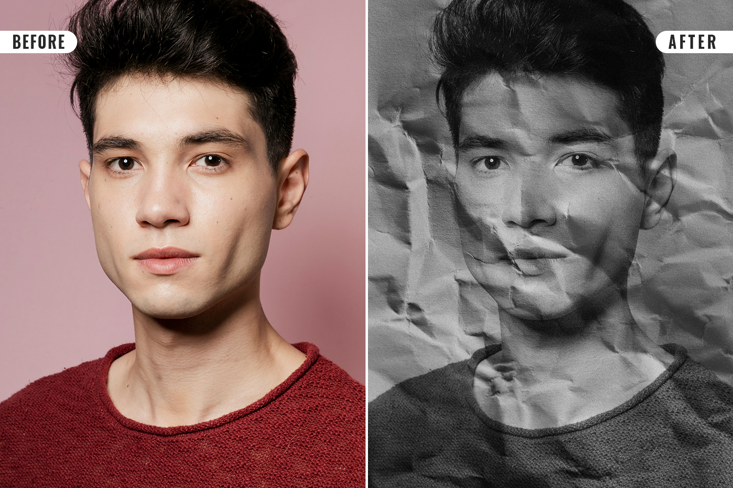 Wrinkled Paper Effect, Add-ons | GraphicRiver