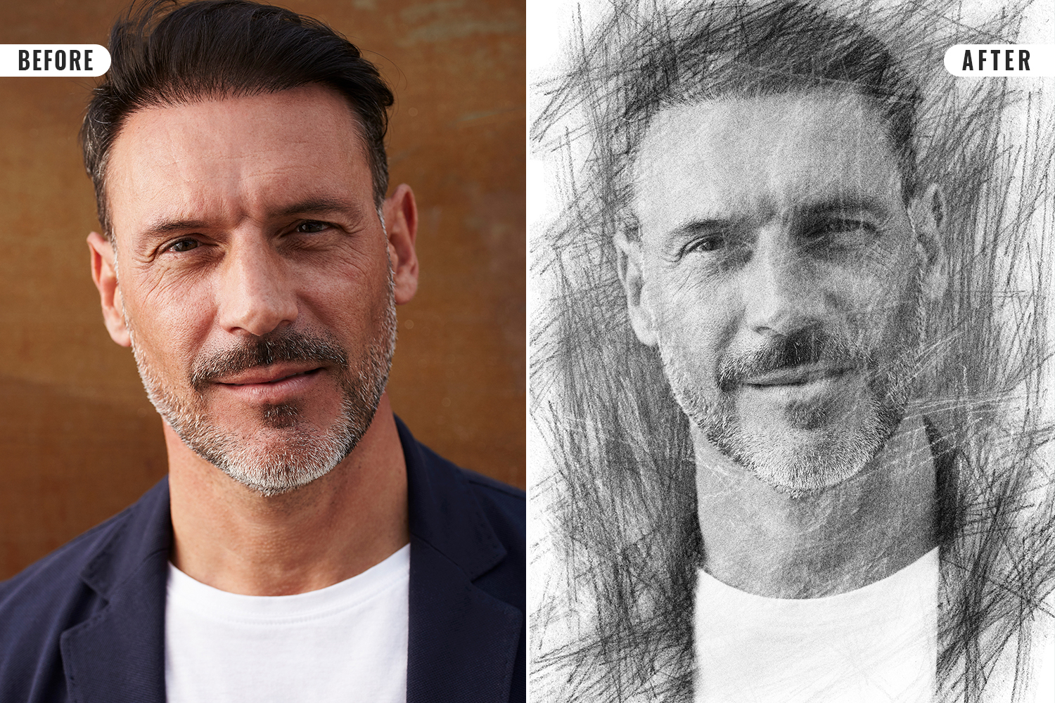 Sketching Photo Effect, Add-ons | GraphicRiver