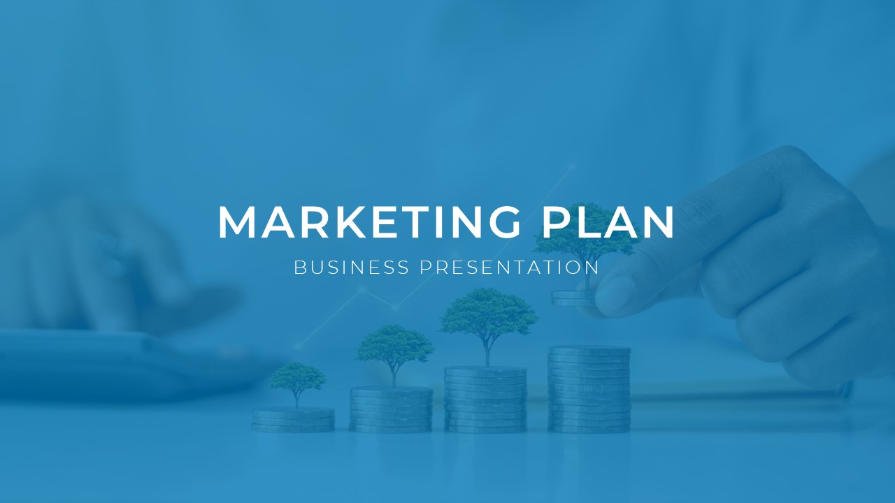 Marketing Plan - Clean Business Powerpoint, Presentation Templates
