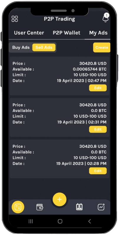 Tradexpro P2P - Mobile App Crypto Exchange Addon by itechtheme | CodeCanyon