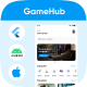 GameHub UI Template: Mobile Game Store App in Flutter 3.x (Android, iOS) UI app template by ...