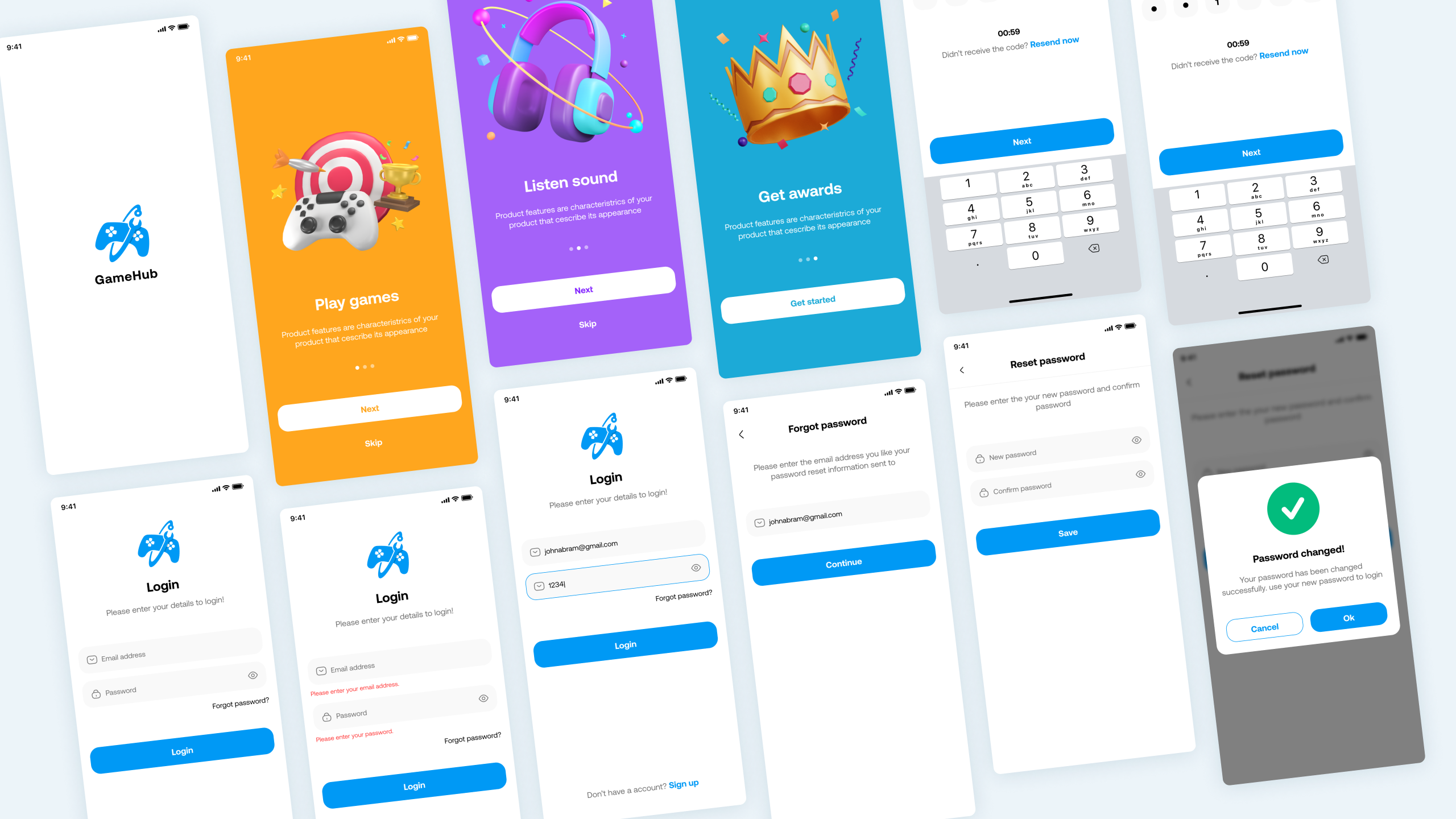 GameHub UI Template: Mobile Game Store App in Flutter 3.x (Android, iOS ...