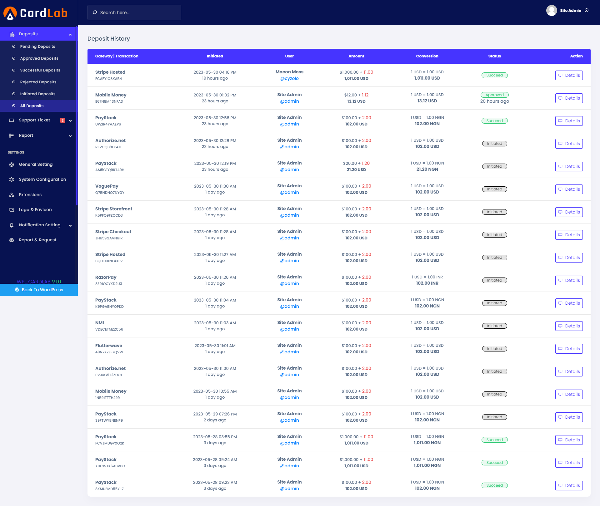 CardLab - Prepaid Card Selling WordPress Plugin by ViserLab | CodeCanyon