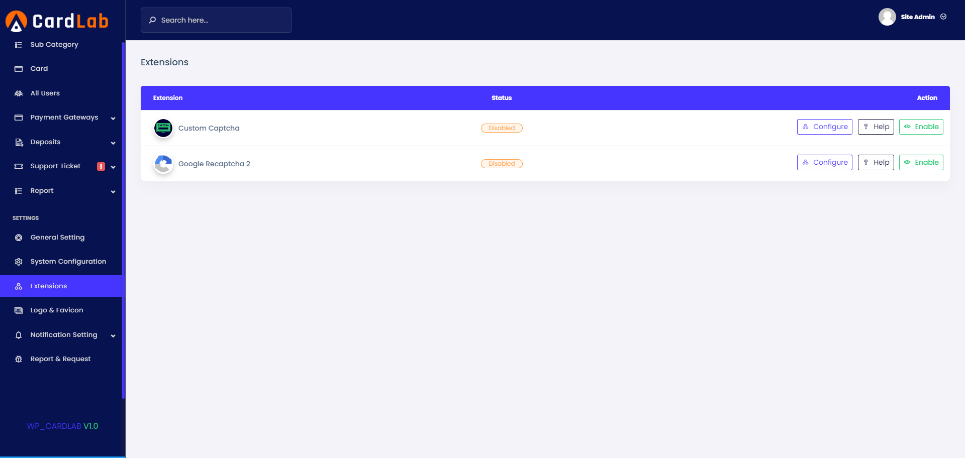 CardLab - Prepaid Card Selling WordPress Plugin by ViserLab | CodeCanyon