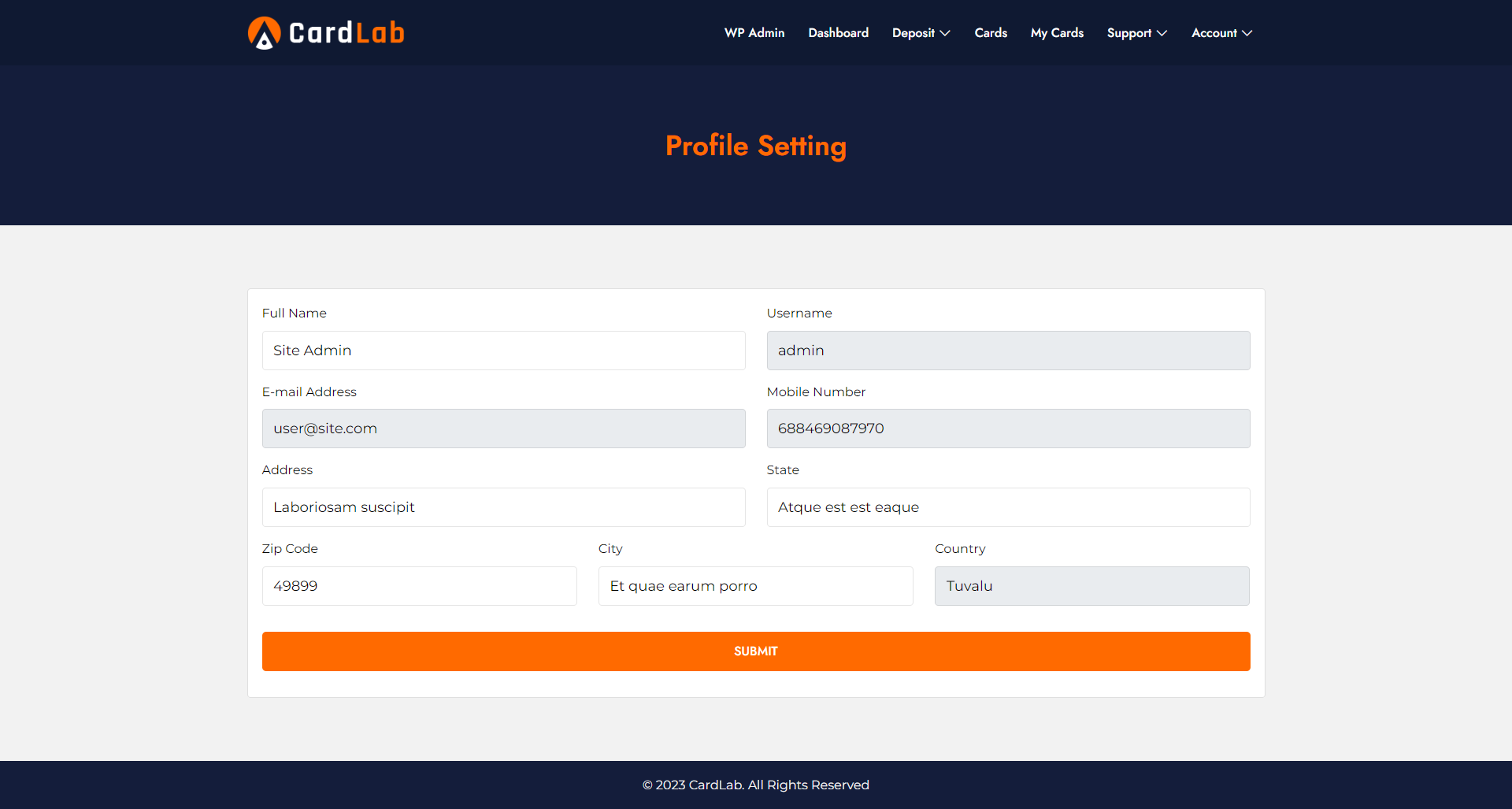 CardLab - Prepaid Card Selling WordPress Plugin by ViserLab | CodeCanyon