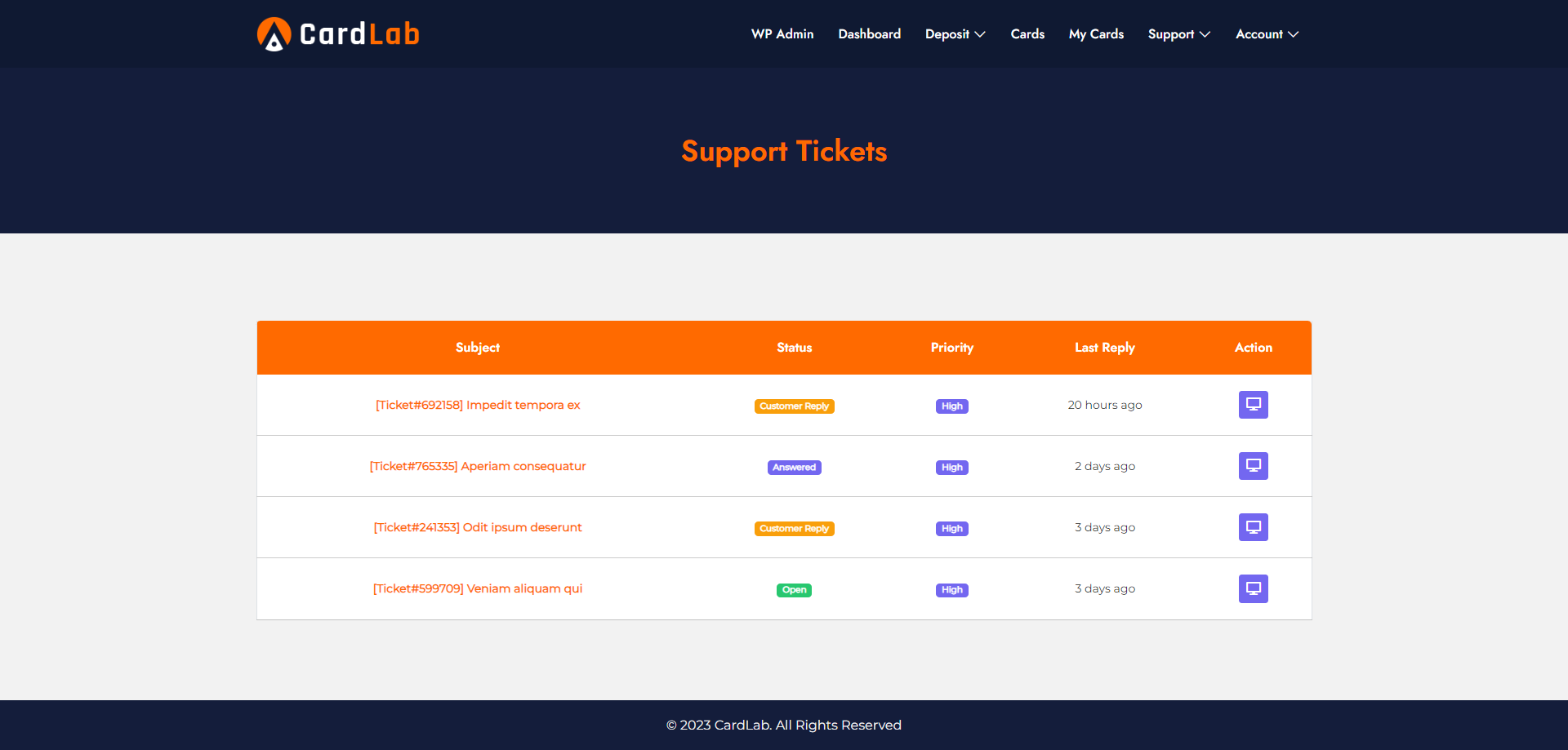 CardLab - Prepaid Card Selling WordPress Plugin by ViserLab | CodeCanyon