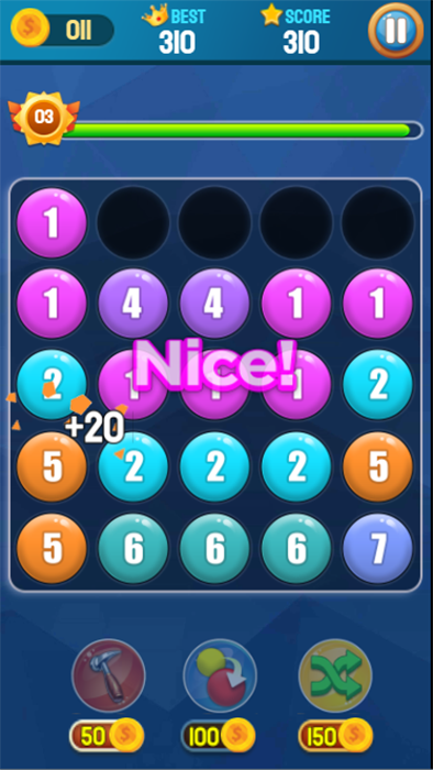 Merge Bubble Number - Html5 (Construct3) by PaintGame | CodeCanyon