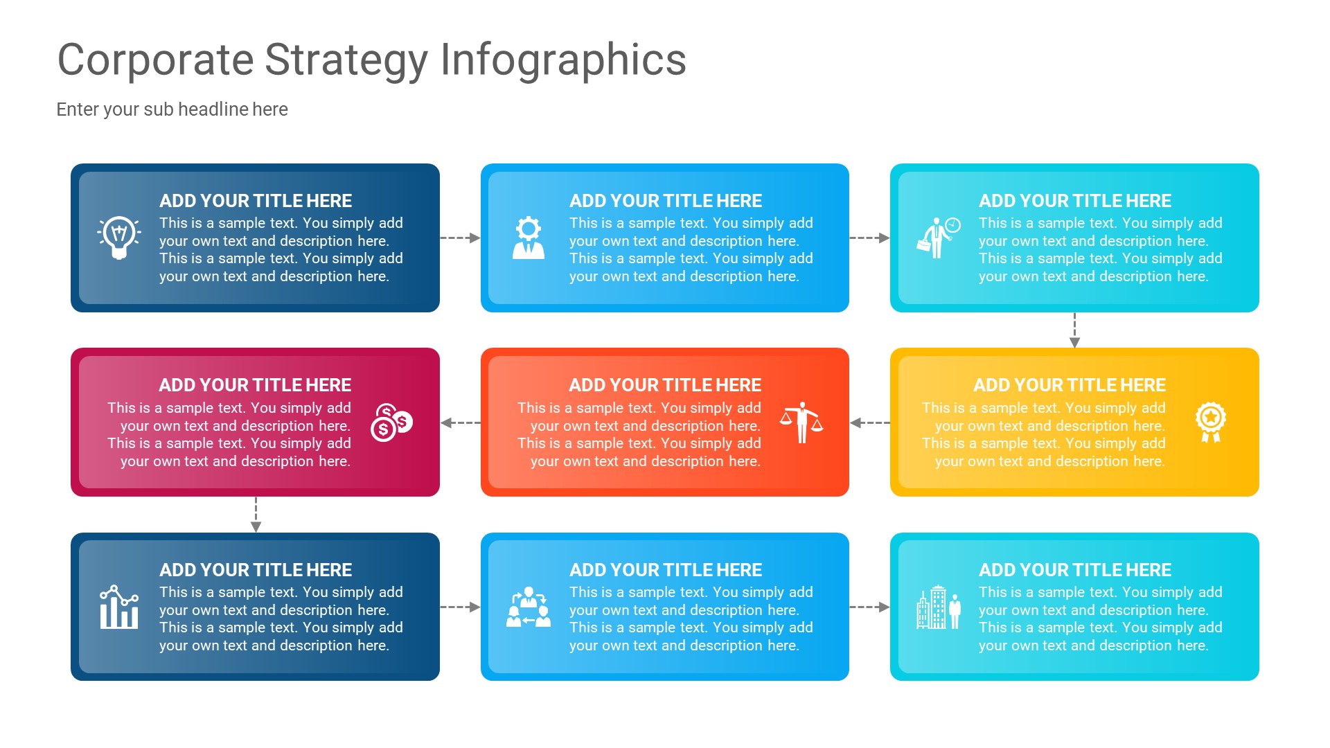 Corporate Strategy Infographics Keynote Presentation, Presentation ...