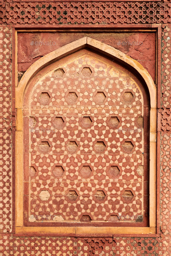 Ancient wall decorative elements of Taj Mahal, ancient wall decorations ...