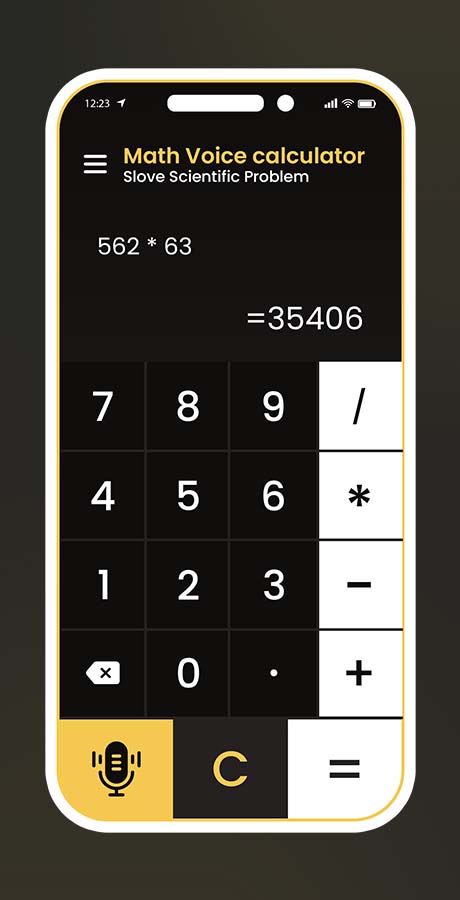 Voice Calculator - Speaking Calculator - Calculator - Voice Typing ...