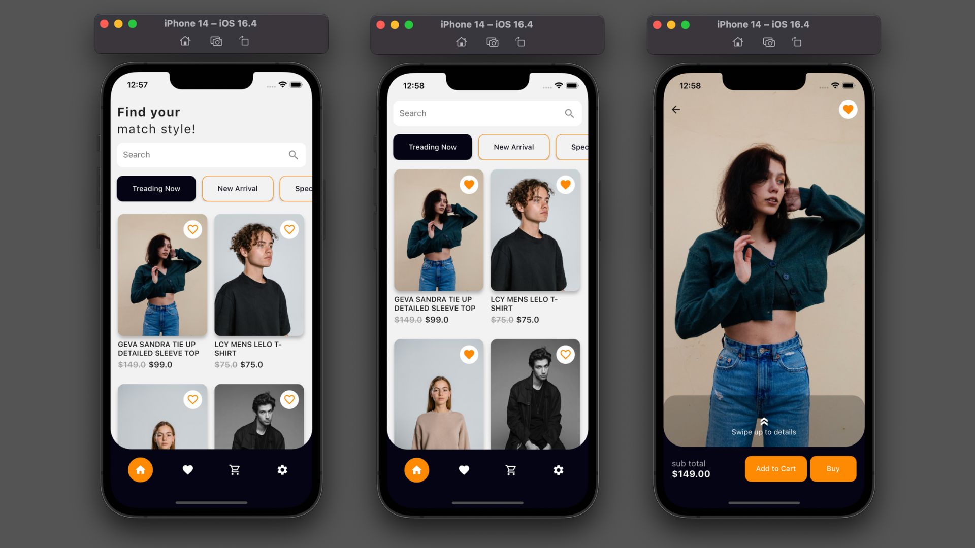 Flutter E-commerce Template - Fashion Store App UI - Clean and simple ...