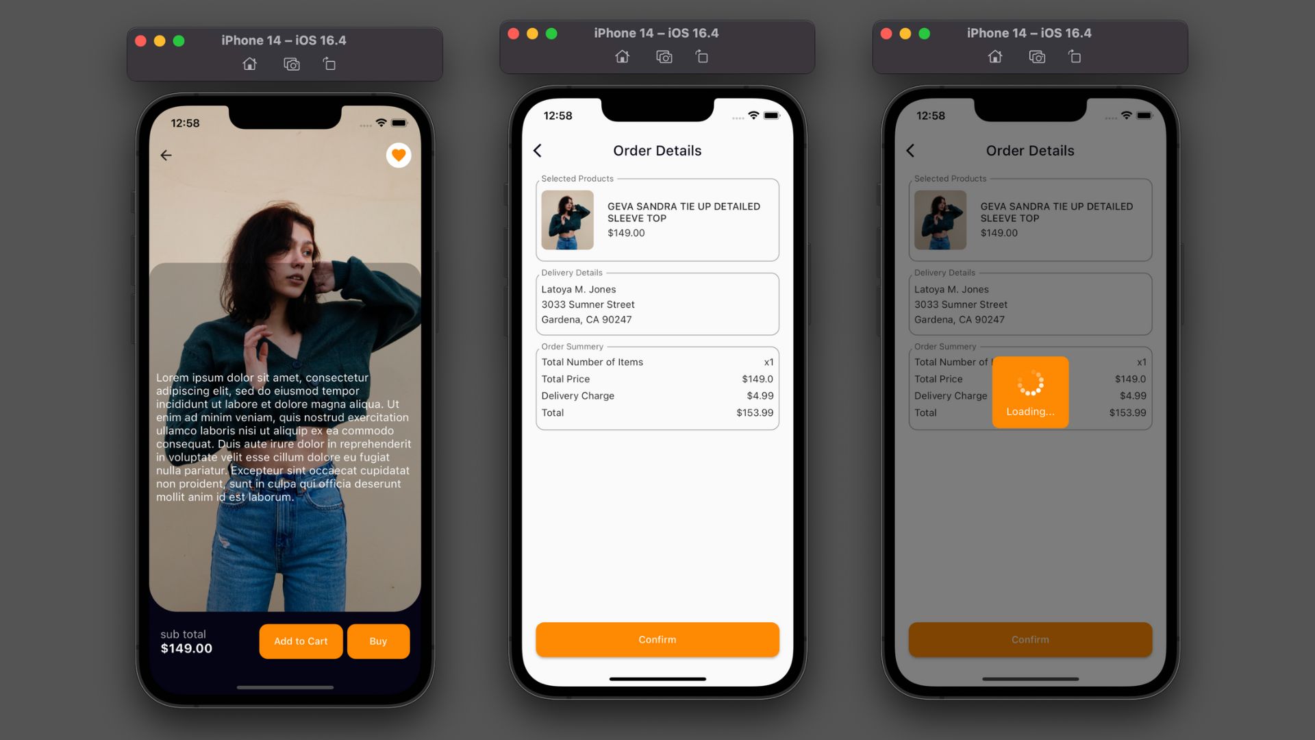 Flutter E-commerce Template - Fashion Store App UI - Clean and simple ...