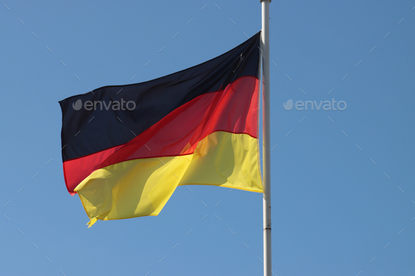 German flag waving Stock Photo by wirestock | PhotoDune