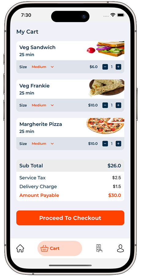 3 in 1 React Native Food Ordering App Template | Food Delivery App Template | FoodEx | React ...