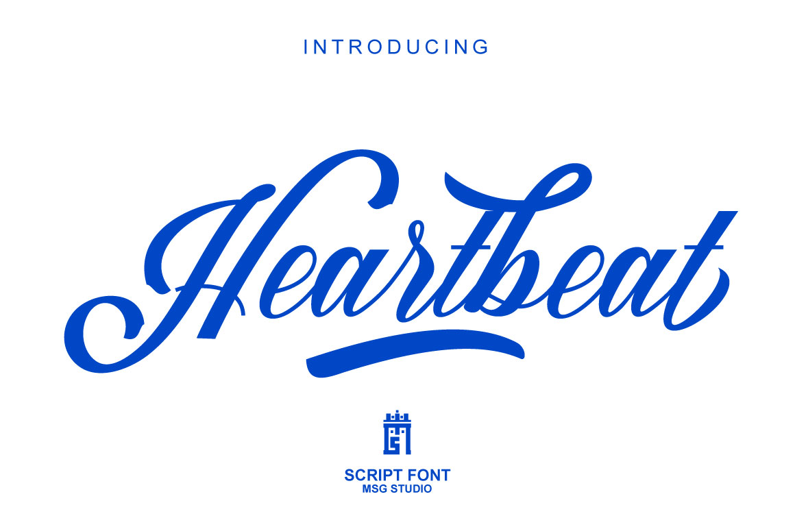 Heartbeat, Fonts | GraphicRiver