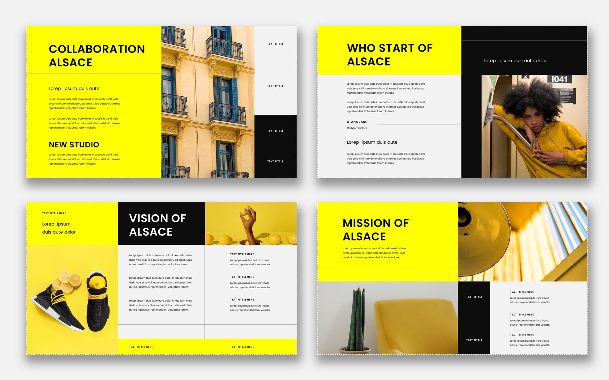 Alsace - Business PowerPoint Template, Presentation Templates ...