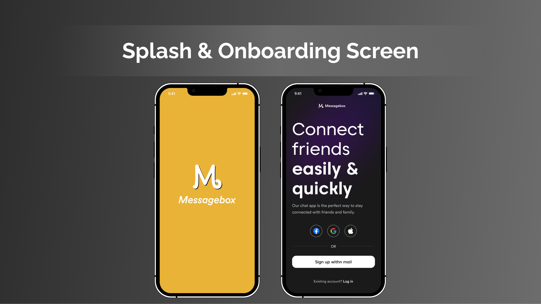 Message Box | Messenger Chat | Flutter iOS/Android App Template by ...
