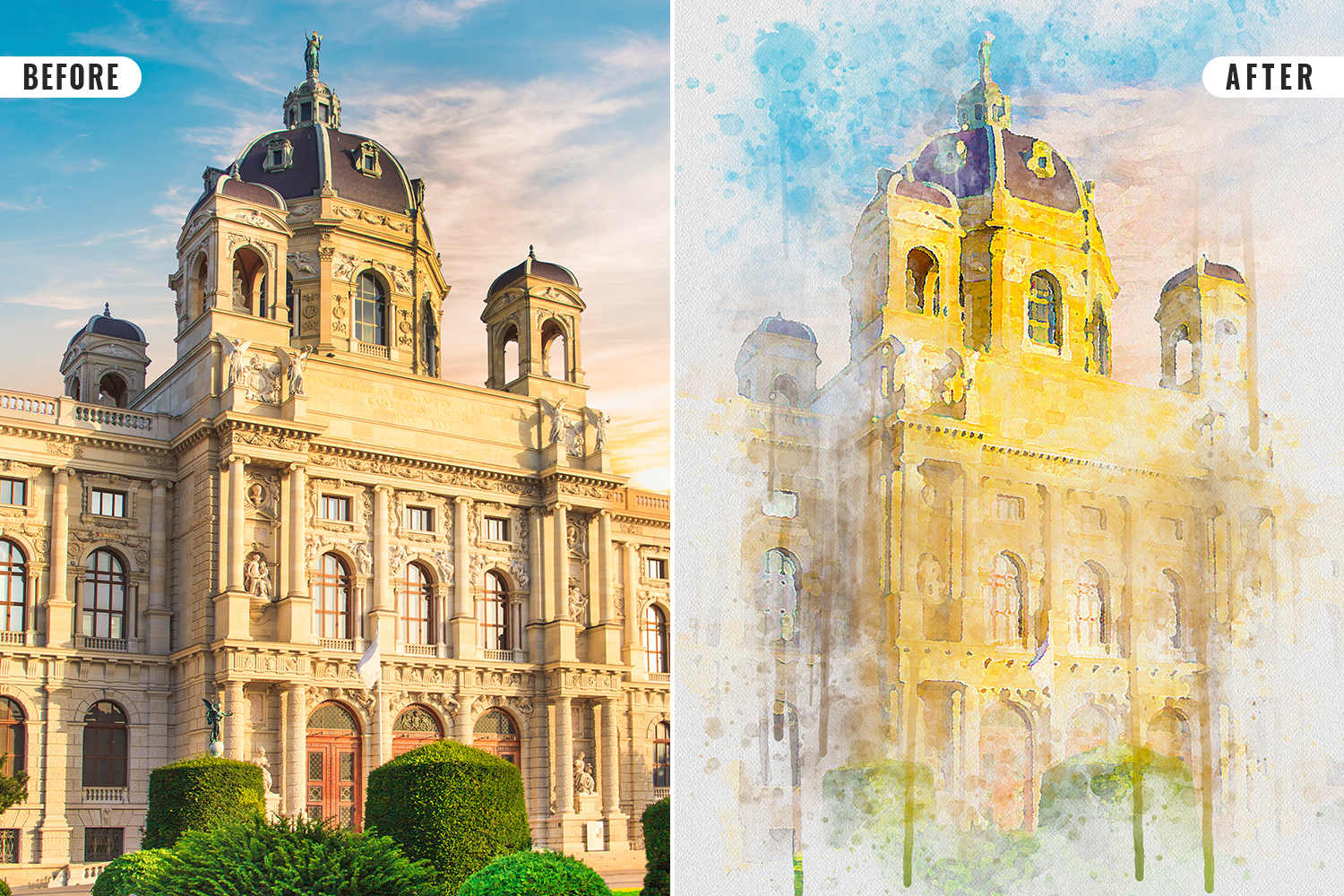 Water Color Photo Effect, Add-ons | GraphicRiver