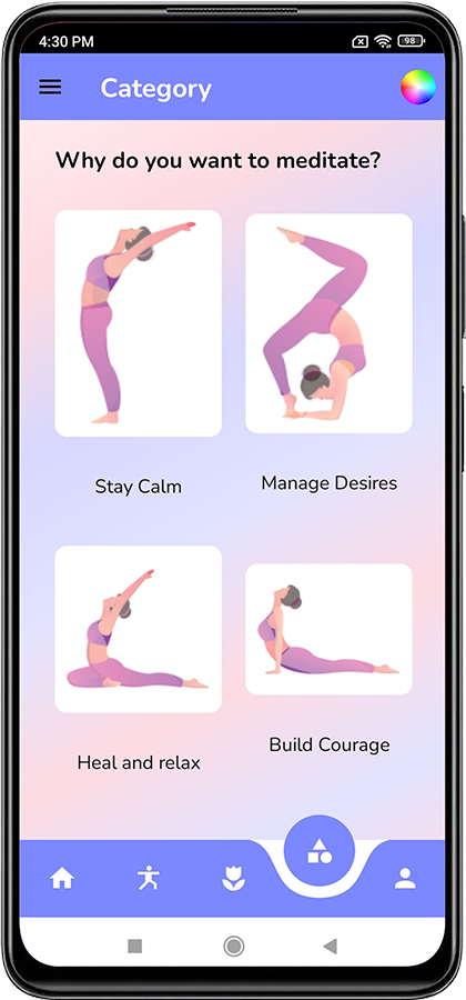 Meditate - Yoga and Meditation App React Native iOS/Android App ...