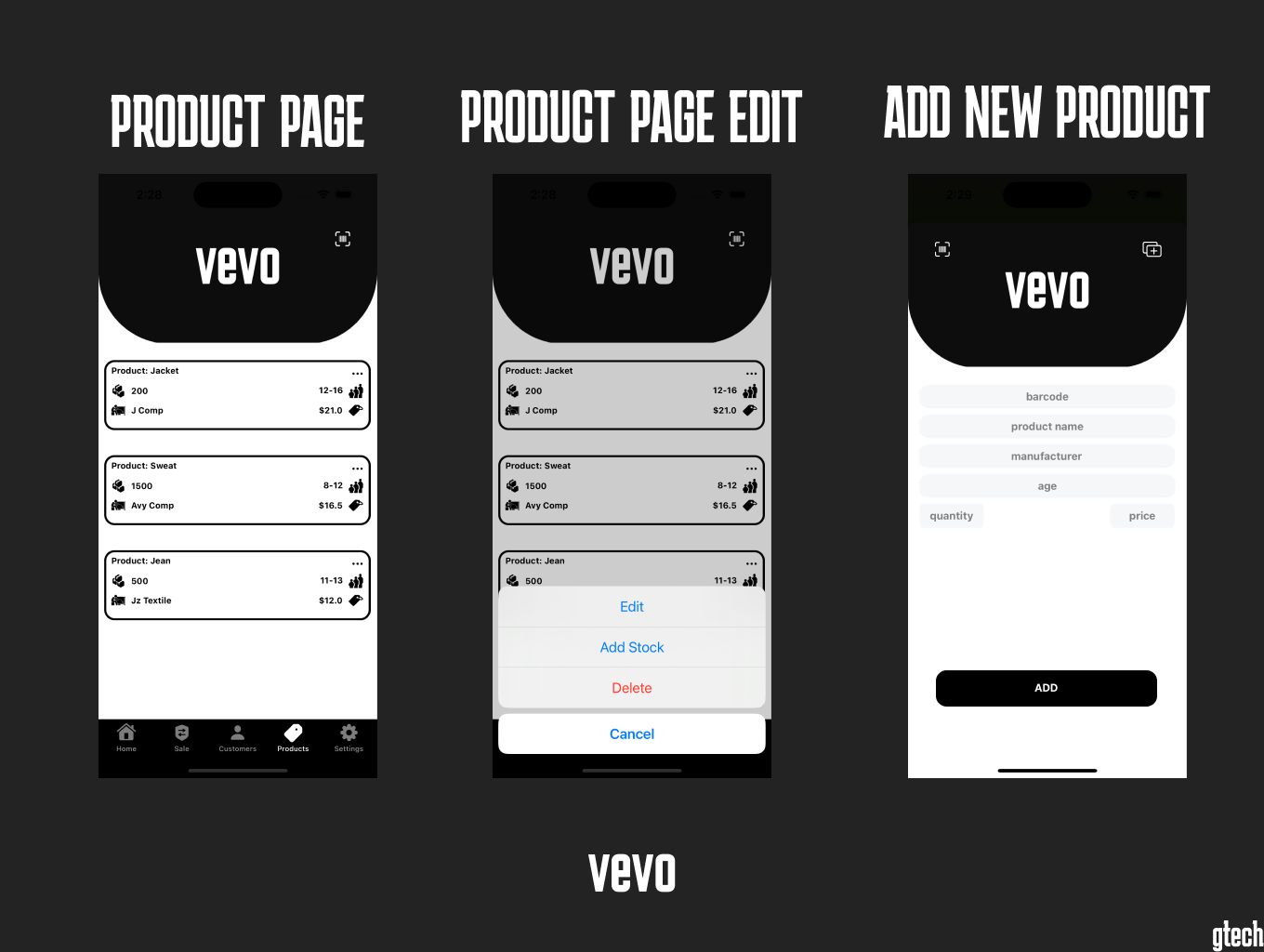 vevo - Company Inventory & Sales and Customers Management App by laikaapp