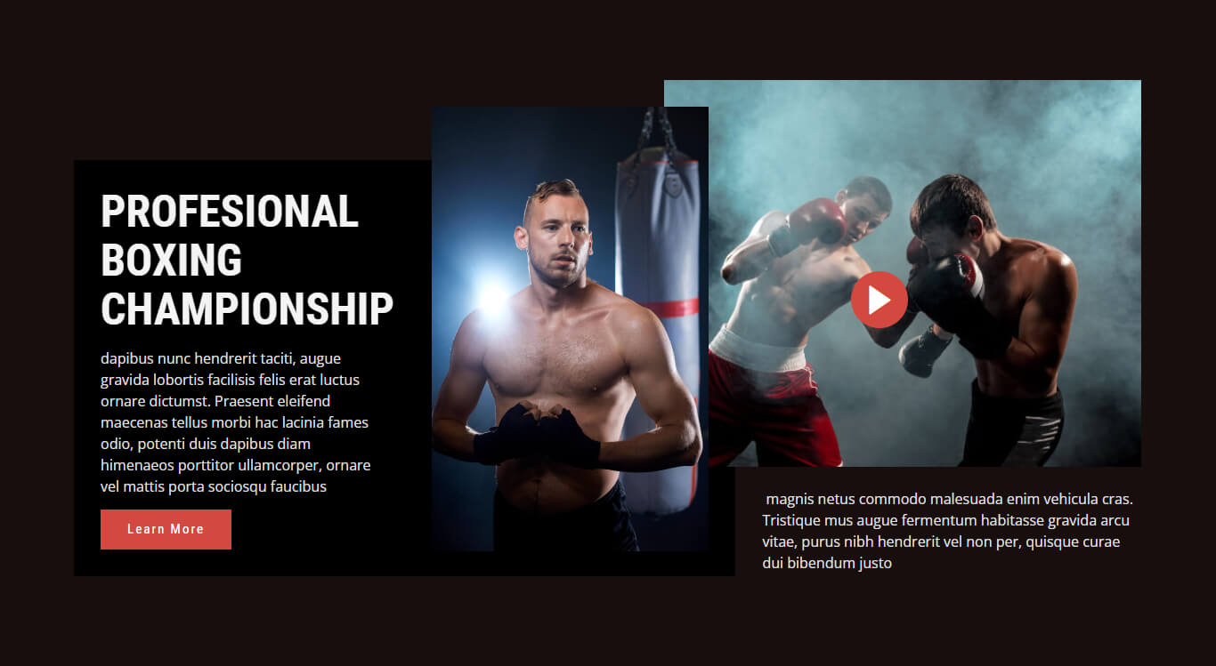 Boxingdei - Boxing Club Elementor Pro Template Kit by envalab | ThemeForest