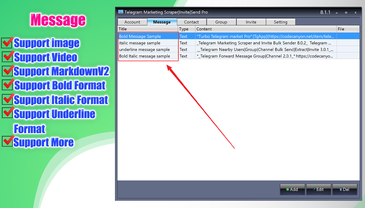 Telegram Marketing Scraper and Invite Bulk Sender Pro 8.2.6 by ...