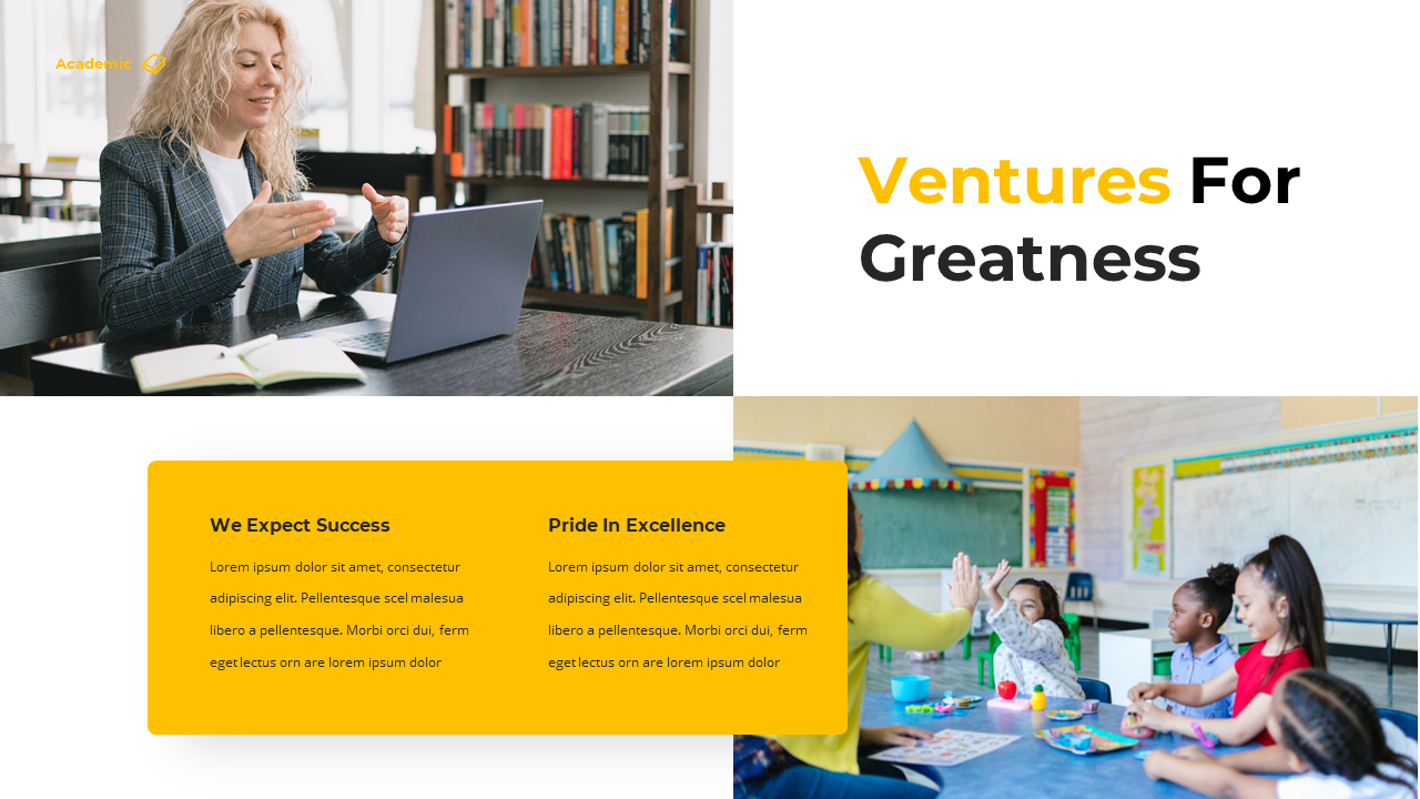 Academic Powerpoint Presentation Template, Presentation Templates ...