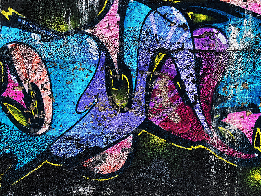 Urban Graffiti Backgrounds, Graphics | GraphicRiver