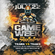 Football Game Week Flyer, Print Templates | GraphicRiver