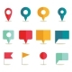 Colorful Map Pointers, Vectors | GraphicRiver