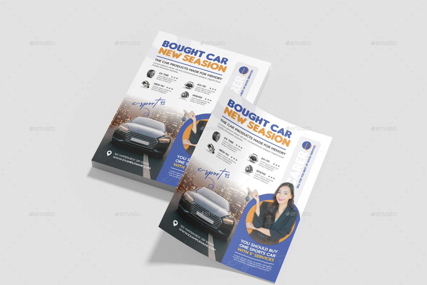 Sale Car Flyer, Print Templates | GraphicRiver