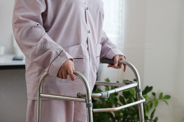 Elderly Woman Moving around House Stock Photo by DragonImages | PhotoDune