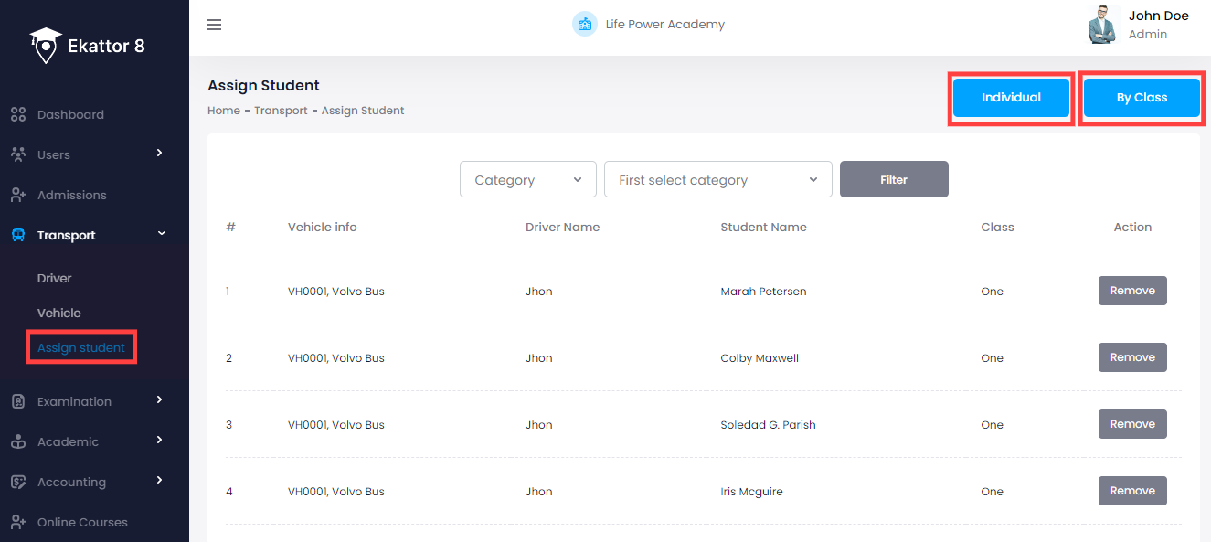 Ekattor 8 School Transportation Addon - Net1s.com