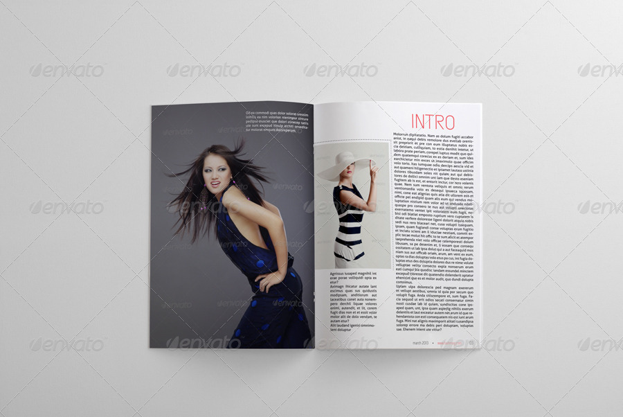 24 Pages Fashion Magazine Template, Print Templates | GraphicRiver