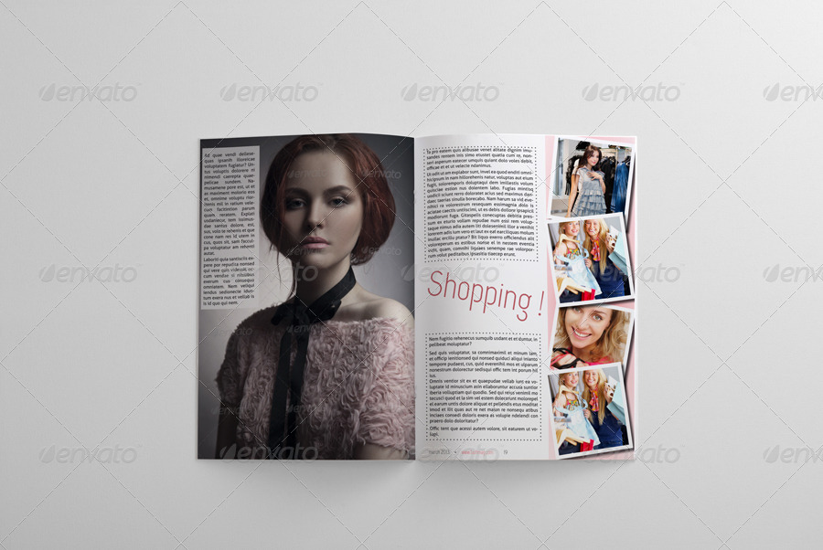 24 Pages Fashion Magazine Template, Print Templates | GraphicRiver