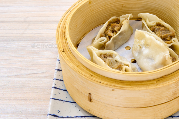 chinese kao of chinese duck with boletus Stock Photo by ...