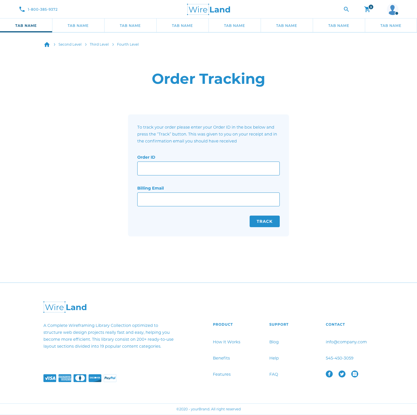 Wireland for Ecommerce - Massive Wireframe Library Collection by YOYO_LABS