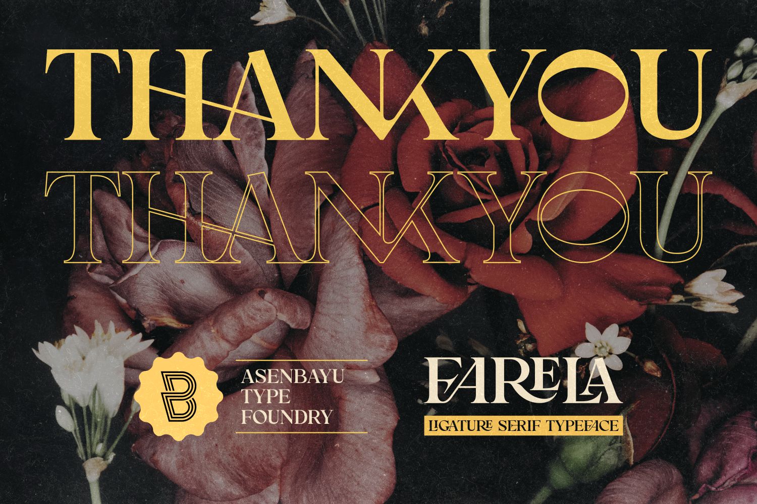 FARELA LIGATURE FONT, Fonts | GraphicRiver