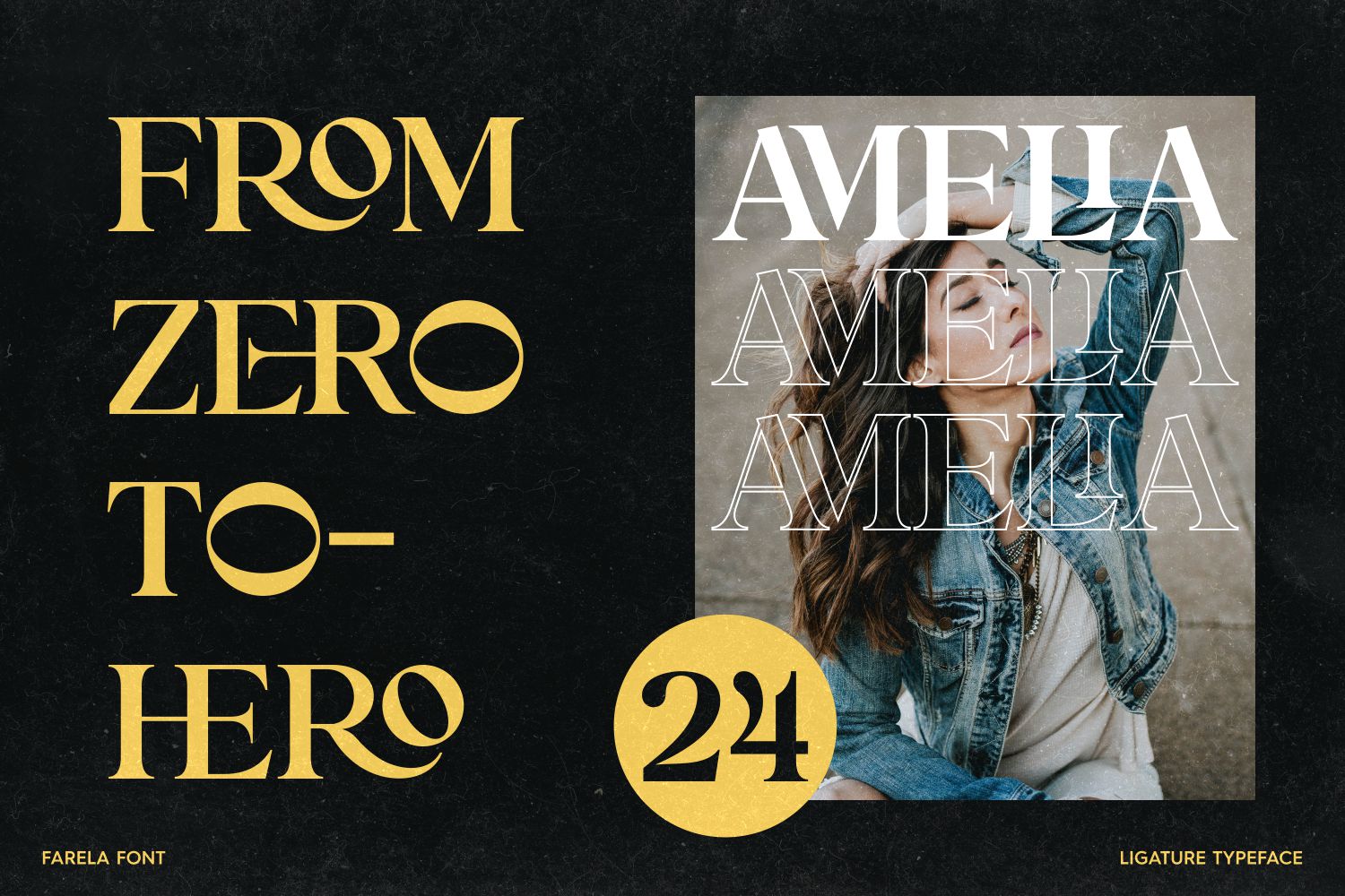 FARELA LIGATURE FONT, Fonts | GraphicRiver