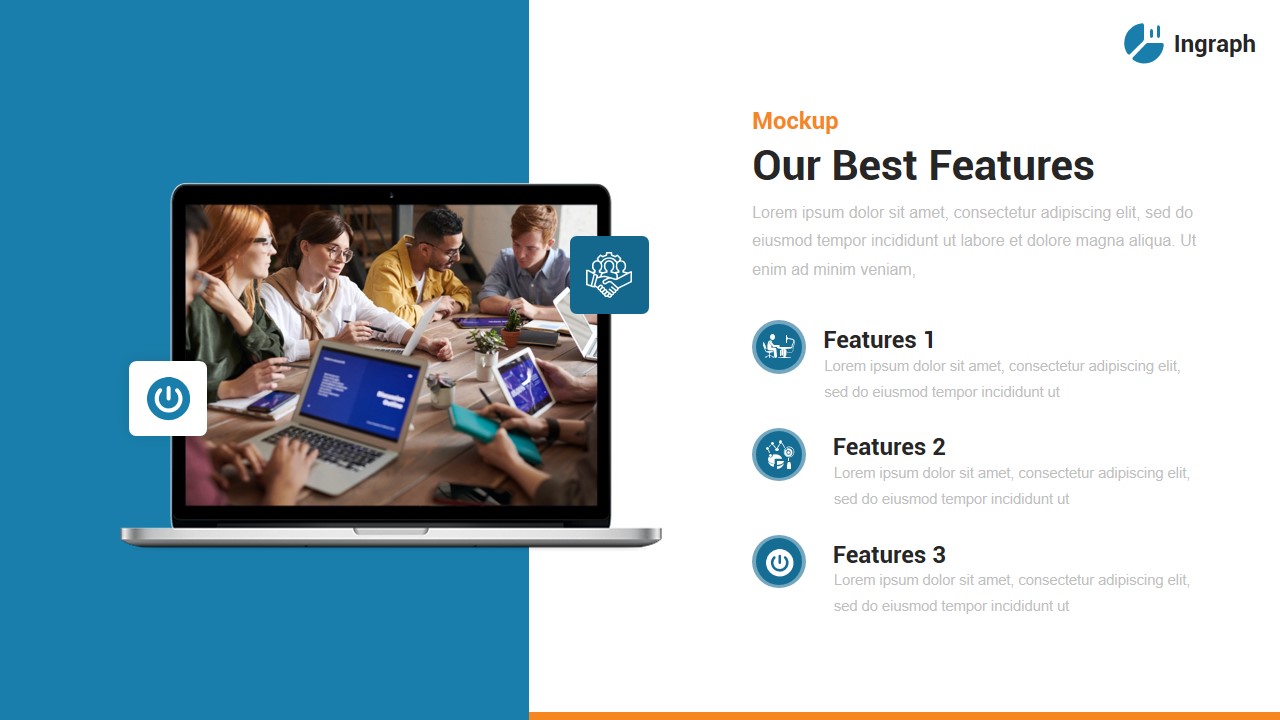 Infographic Business Pitch Deck Presentation, Presentation Templates