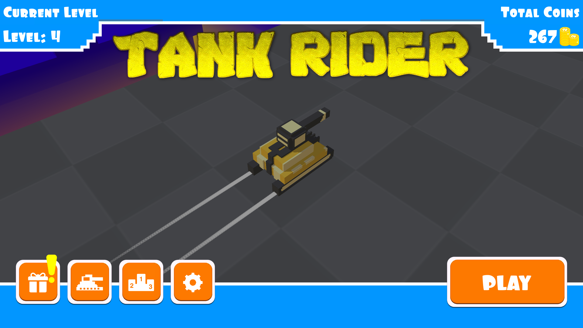 Unity Game Template - Tank Rider by ClawbearGames | CodeCanyon