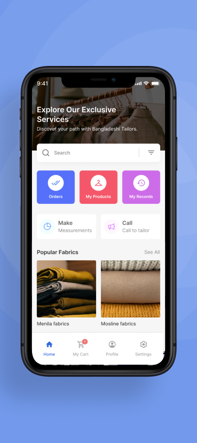 Tailor - All in one app for tailor and customer management with Admin ...