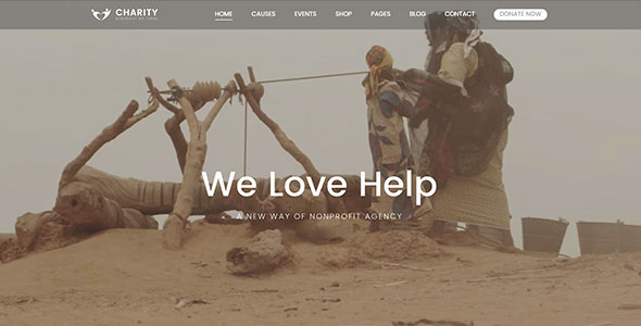 Charity Foundation Theme by nicdark | ThemeForest