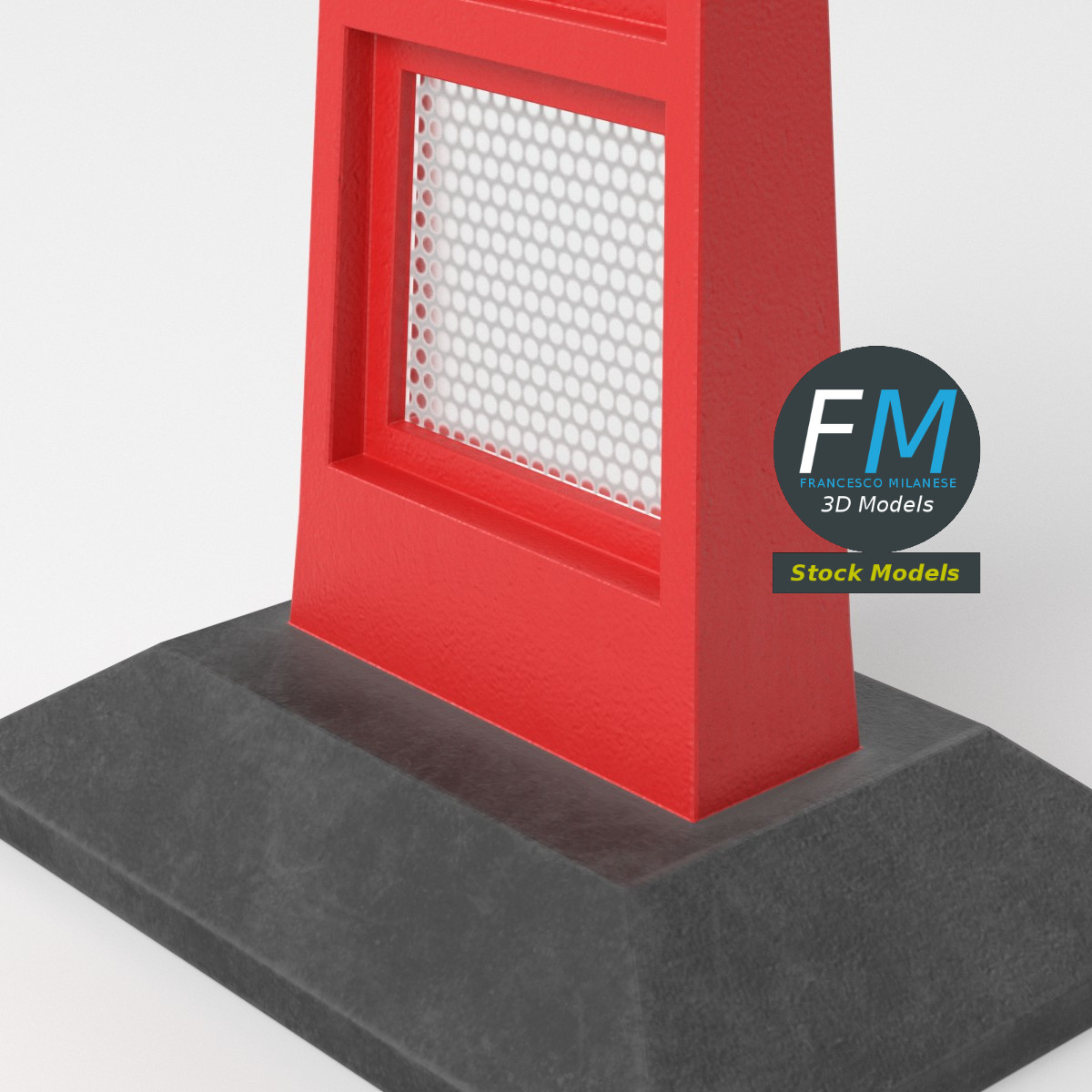 Flexible road delineator by FrancescoMilanese85 | 3DOcean