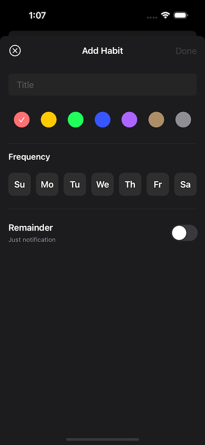 iOS Stylish Habit Tracker App Using SwiftUI by ebrahimhabiya123 ...