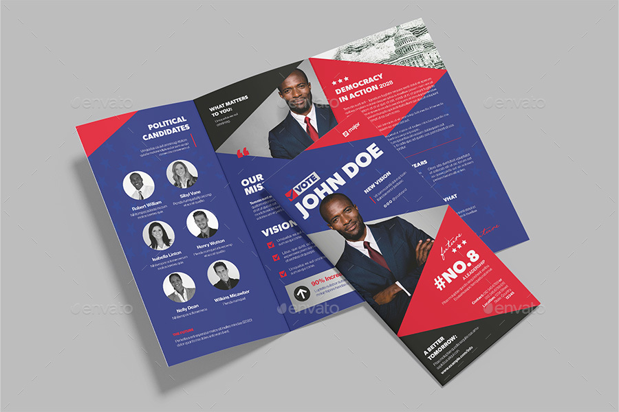 Modern Political Template Set, Print Templates | GraphicRiver